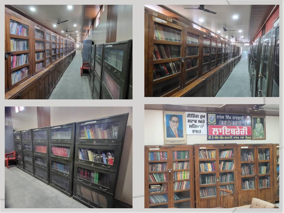 GKSM Government College Tanda Urmar - Library